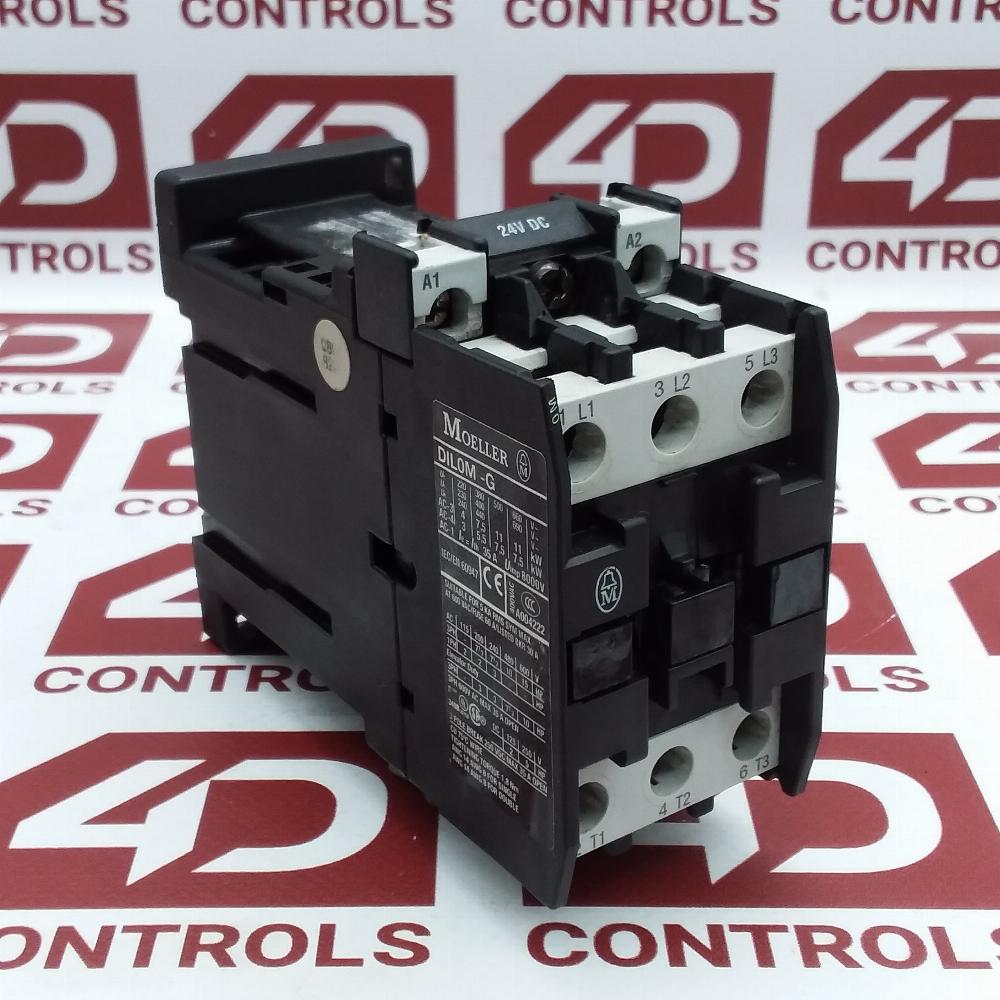 DIL0M-G-24VDC | Moeller | Contactor, 3 Pole, 35A, 24VDC Coil