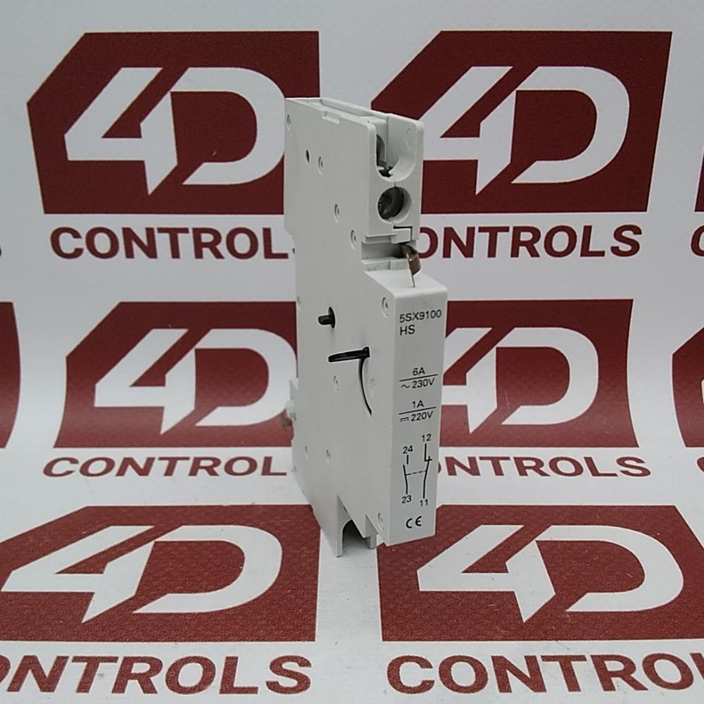 5SX9100-HS | Siemens | Auxiliary Contact Block, 1-6A