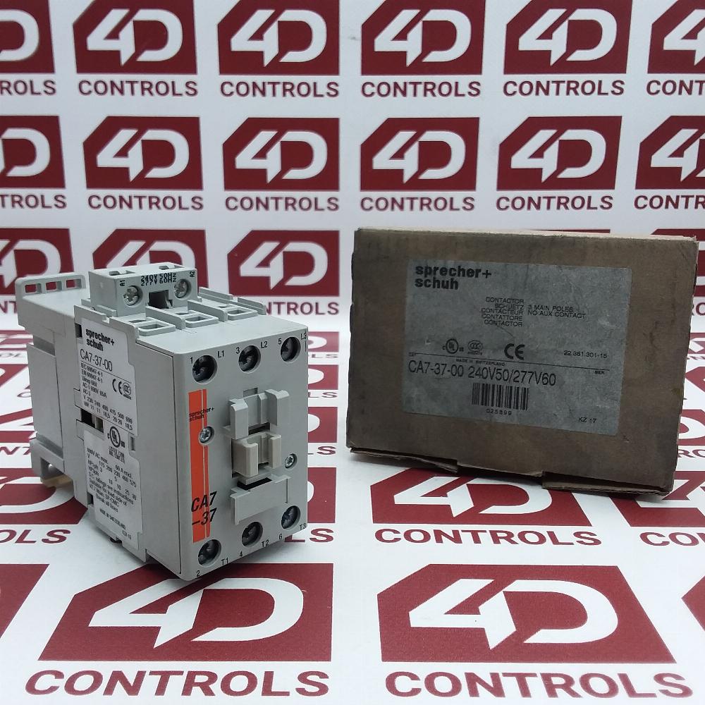 CA7-37-00-240 | Sprecher + Schuh | Contactor, 3 Pole, 240VAC