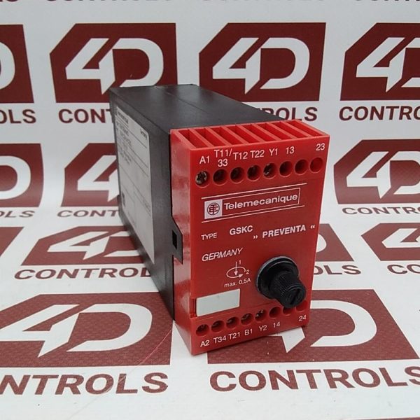 GSKC24VACDC | Telemecanique | Emergency Stop Module, 0.5A