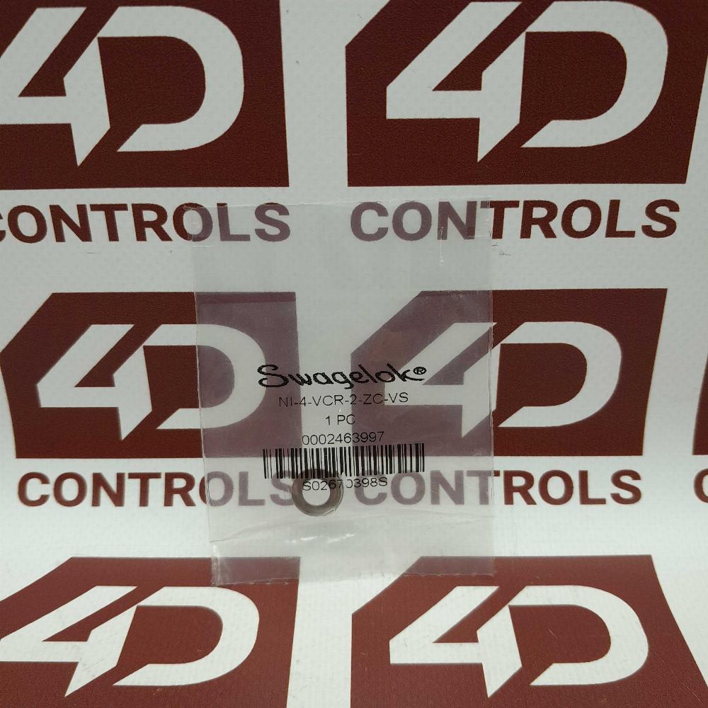 NI-4-VCR-2-ZC-VS | Swagelok | Nickel Vcr Face Sea | 1/4 In.