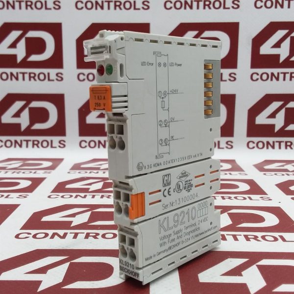 KL9210 | Beckhoff | Potential Supply Terminal, 10A, 24VDC