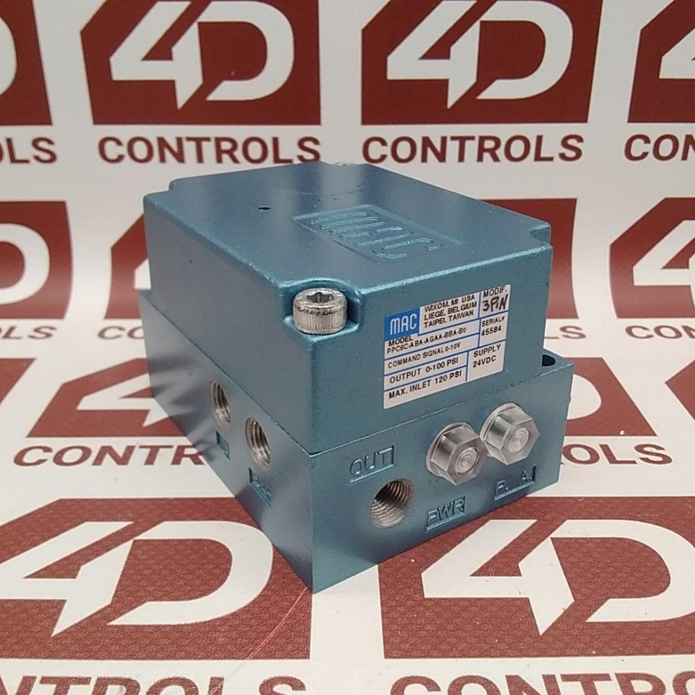 PPC5C-ABA-AGAA-BBA-BO | MAC | Analog Pressure Proportional Valve
