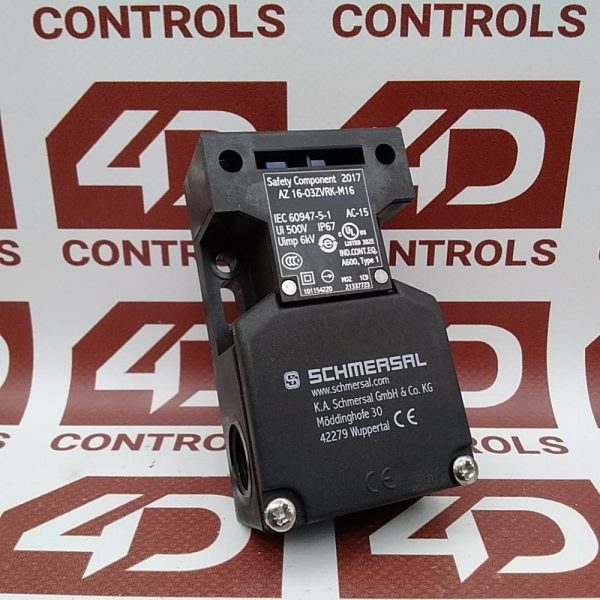 AZ 16-03ZVRK-M16 | Schmersal | Safety Interlock Switch, 4A