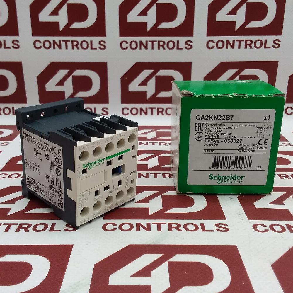 CA2KN22B7 | Schneider | TeSys | Control Relay, 24VAC