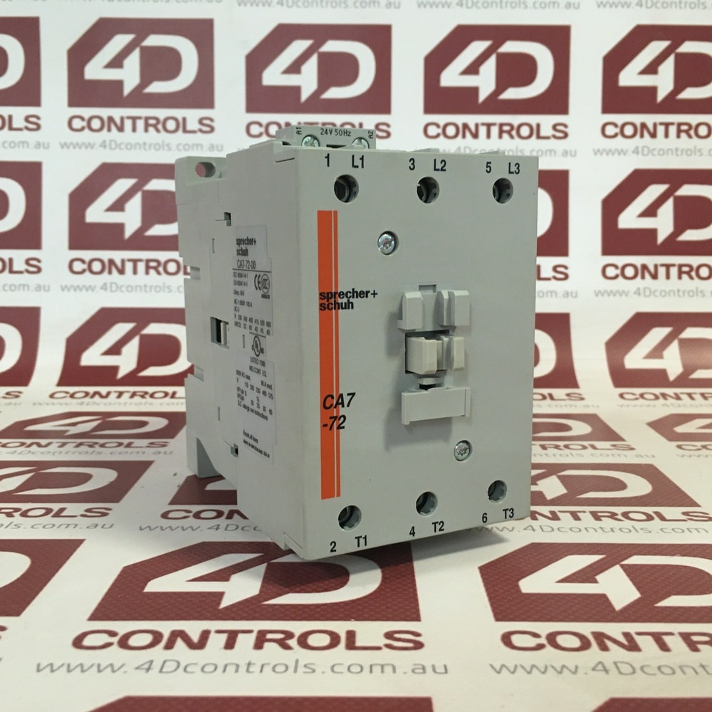 CA7-72-00 | Sprecher + Schuh | Contactor, 120V, 3 Pole, AC Coil