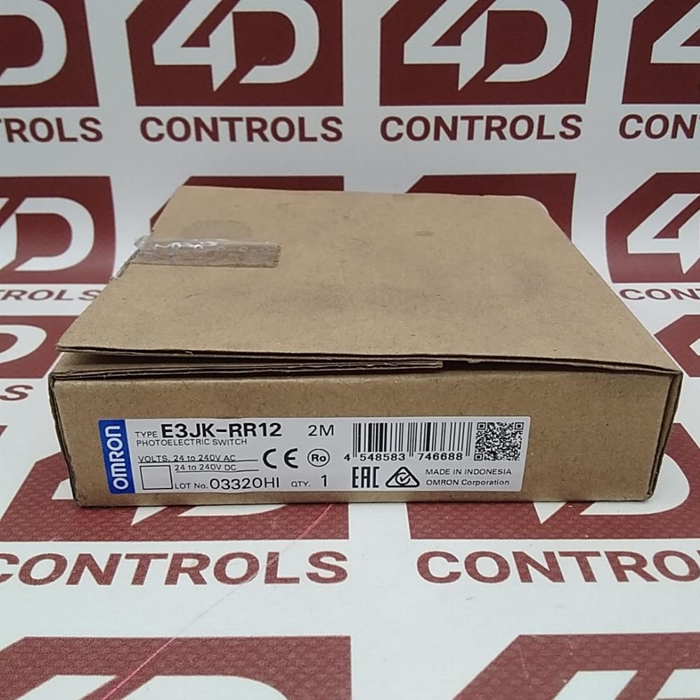 E3JK-RR12 | Omron | Photoelectric Sensor, 24-240V, 3A