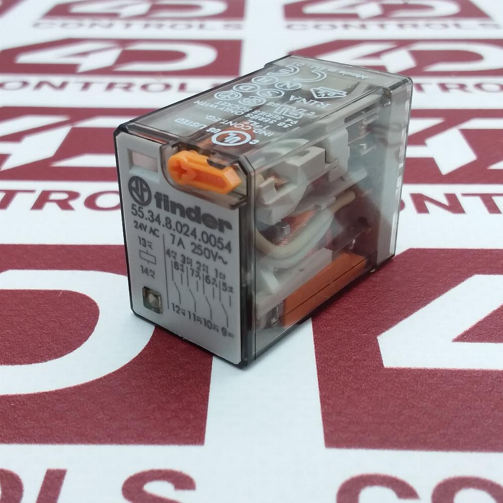 55.34.8.024.0054 | Finder | Power Relay, Plug-In, 4 CO