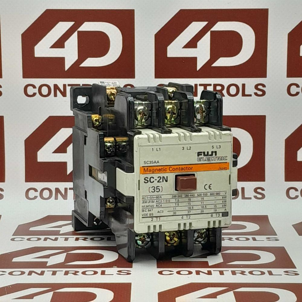 SC-2N-200/220VAC | Fuji | Contactor, 200/220VAC, 50/60HZ