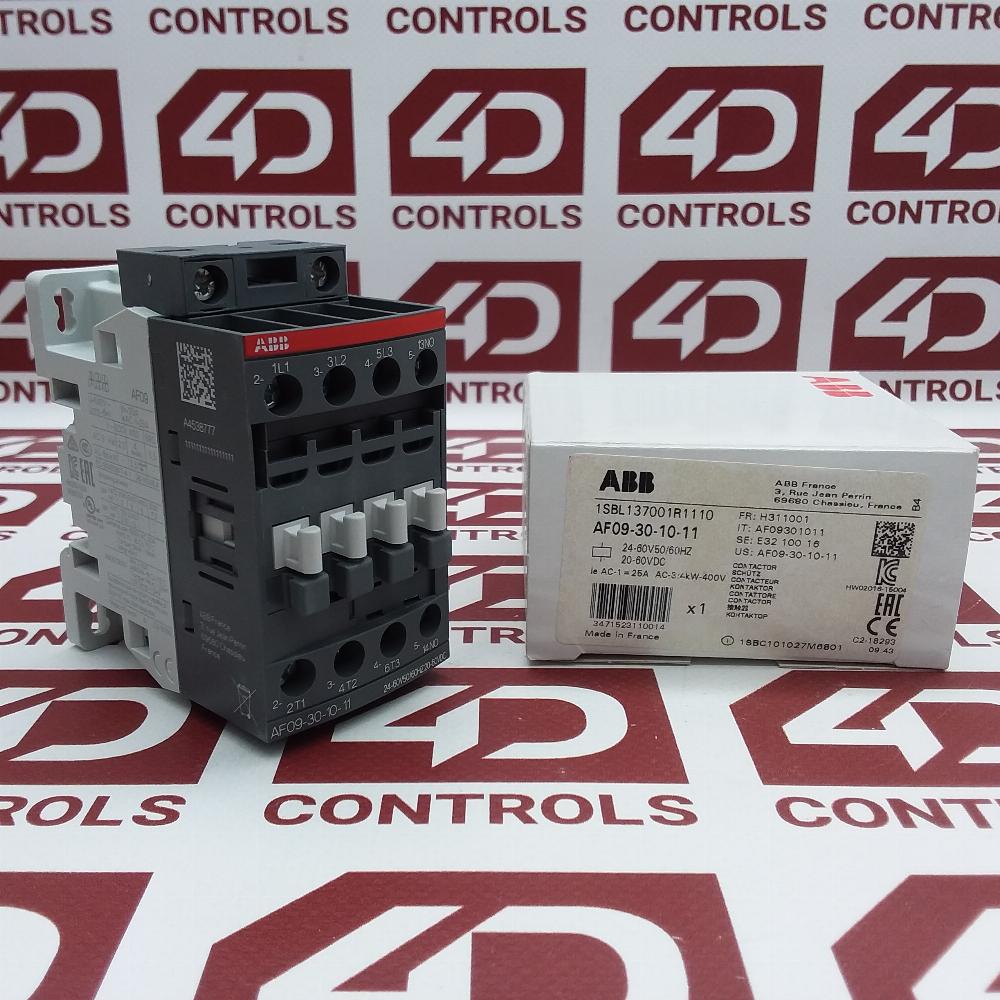 AF09-30-10-11 | ABB | Contactor, 3 Pole, 690VAC, 25A, 4kW