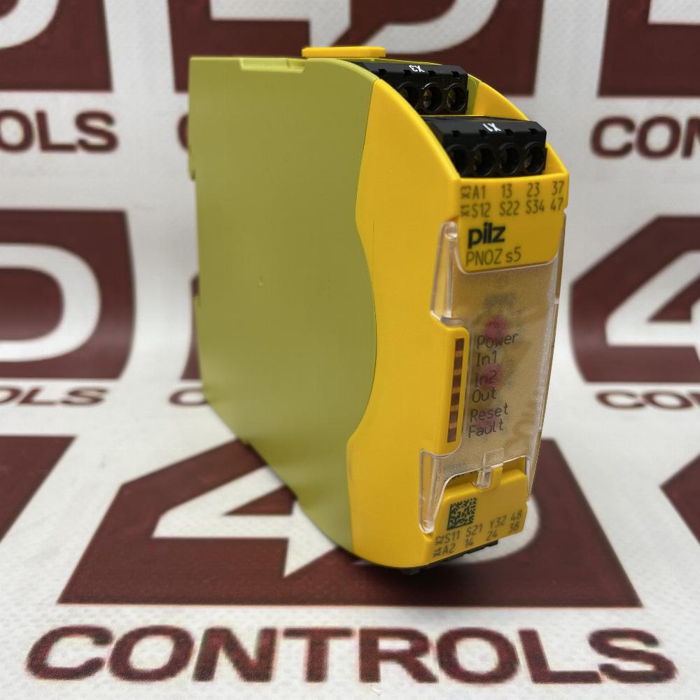 750105 (PNOZ s5 24VDC 2n/o 2n/o t) | Pilz | Safety Relay