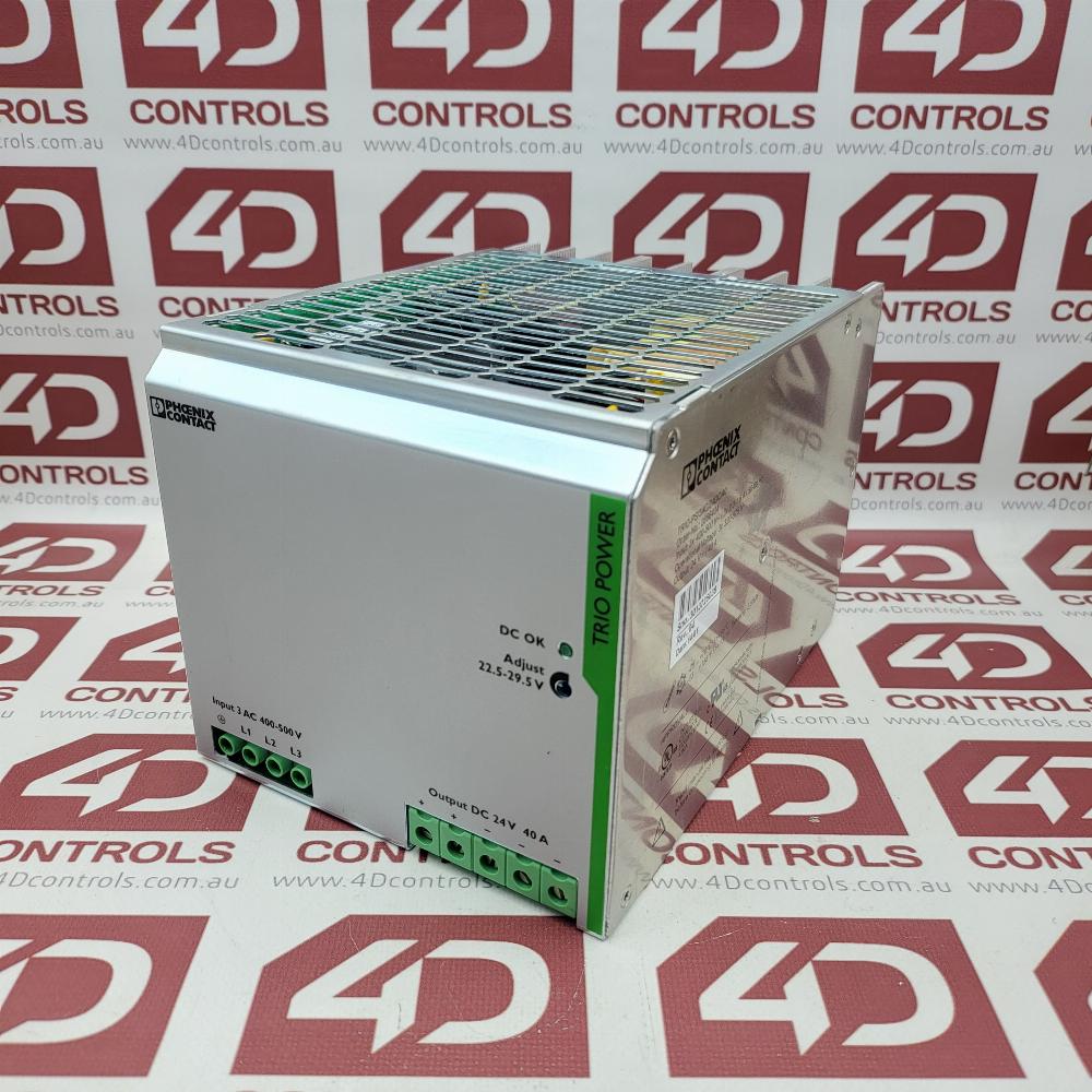 2866404 | Phoenix Contact | (TRIO-PS/3AC/24DC/40) Pow Supply