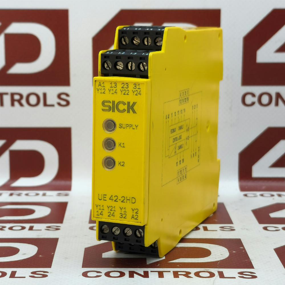 6024881 | Sick | (UE42-2HD3D2), Safety Relay, 24VDC, 2 N.O.