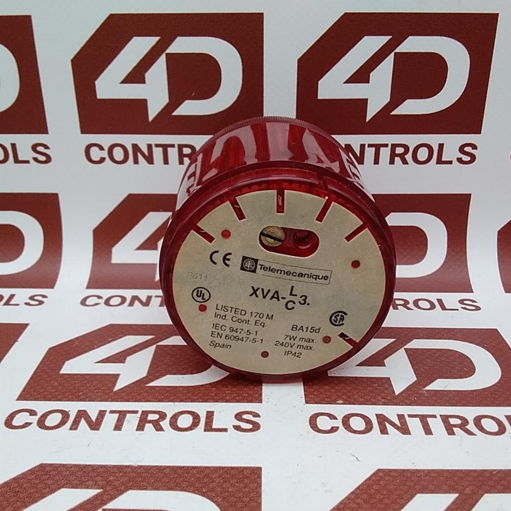 XVA-LC3-R | Telemecanique | Stack Light, Beacon, 7W, 240VAC