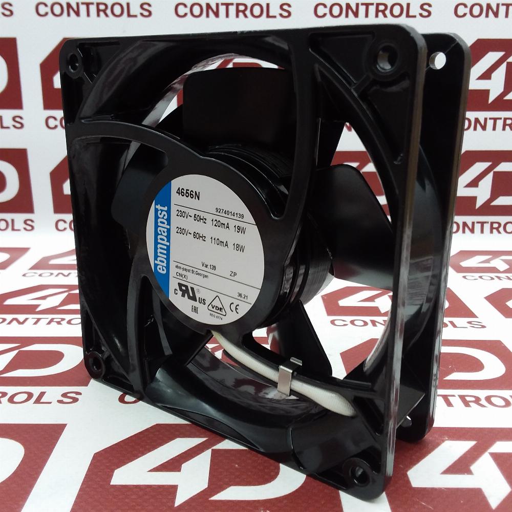 4656N | Ebm papst | Axial Fan, 230VAC, 50Hz, 19W, 2650rpm