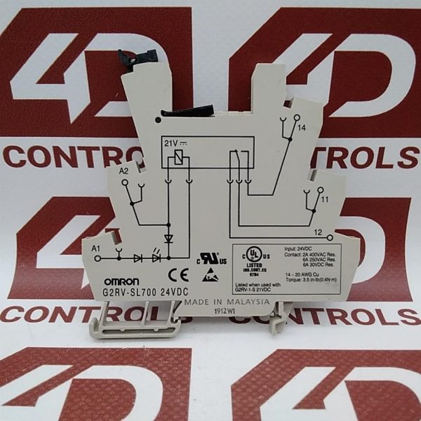 G2RV-SL700-DC24 | Omron | Power Relay, 24VDC, 6A