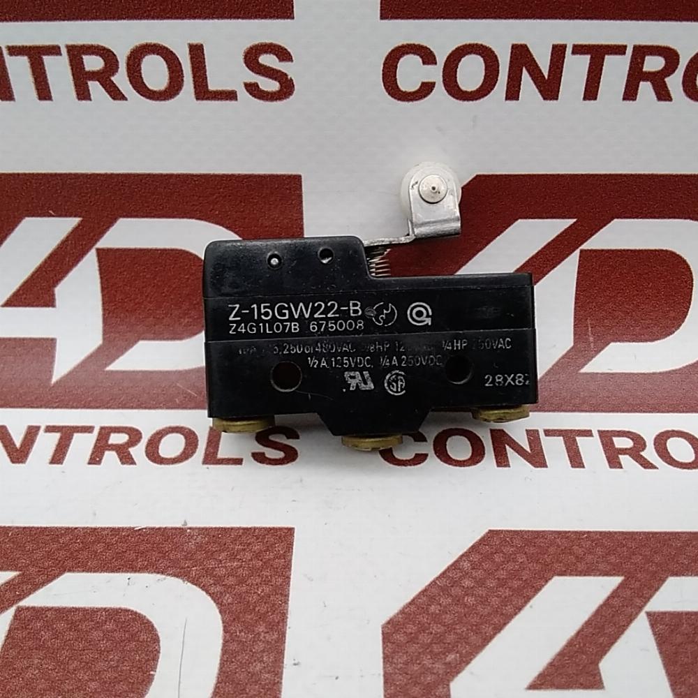 Z-15GW22-B | Omron | Limit Switch, Roller Lever , SPDT, 15A