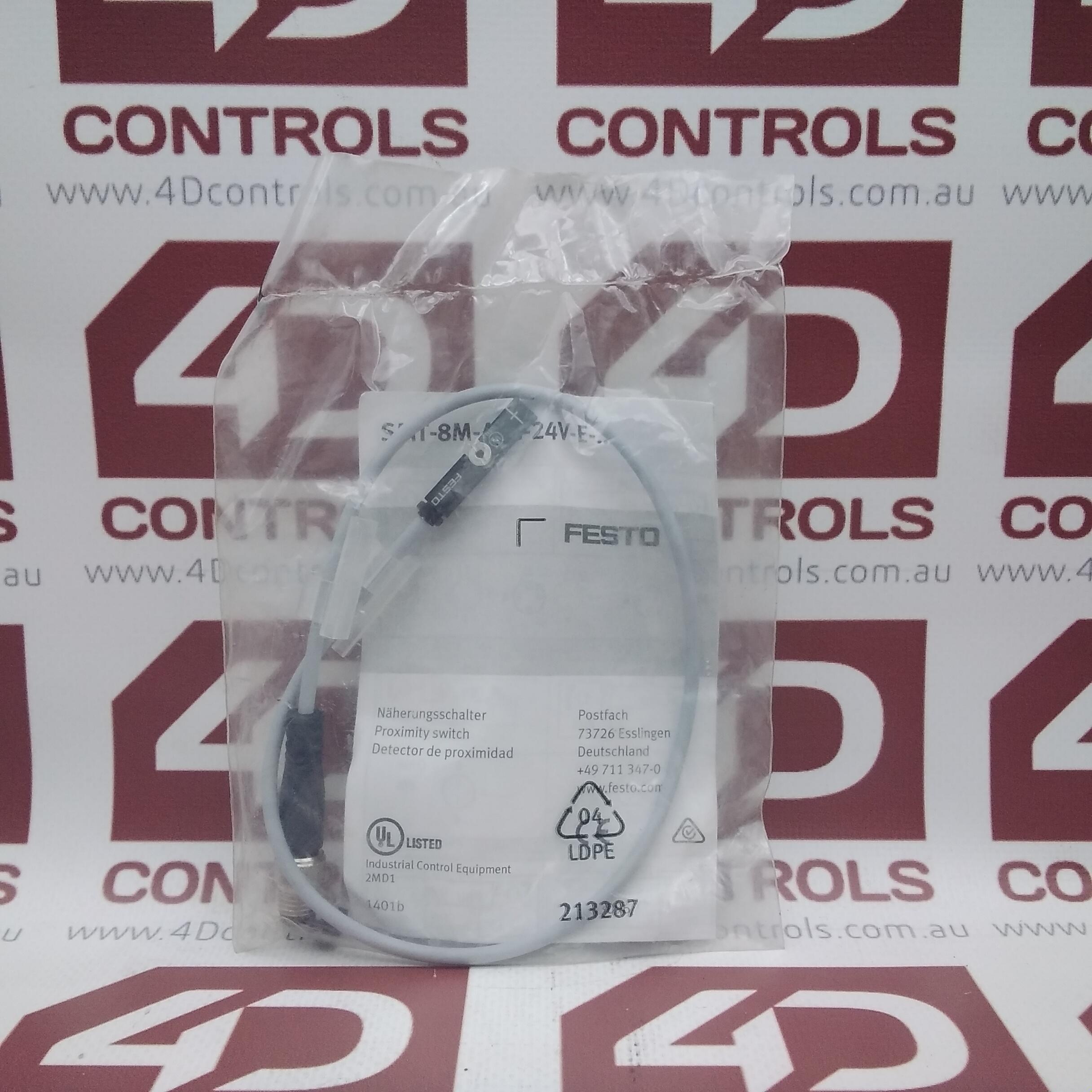 SMT-8M-A-24V-E | Festo | 574337 Proximity Switch 24VDC M12