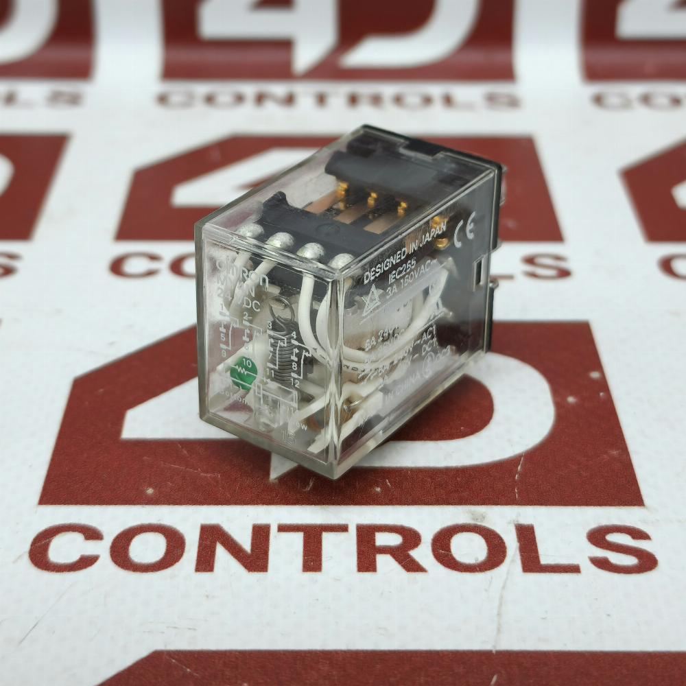 MY4N DC24 | Omron | Miniature Power Relay, 24VDC, 4PDT