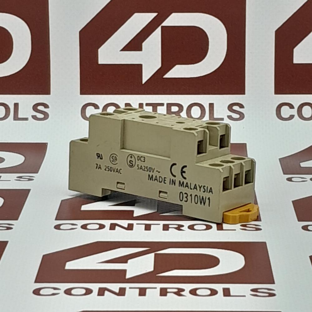 PYF-08A-N | Omron | Relay Socket, 8 Position, 5A & 7A, 250V