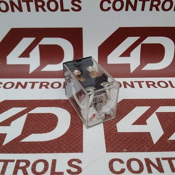 LY2N-24VAC | Omron | Relay, 10A, 24VAC, 8 Blade, Plug In