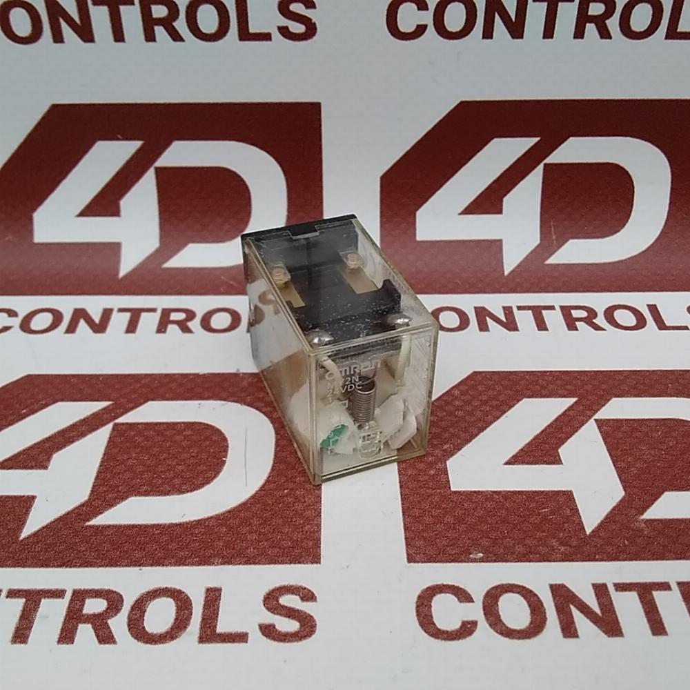 MY2N-24VDC | Omron | Relay, 24VDC, 5A, 8 Blade, Green