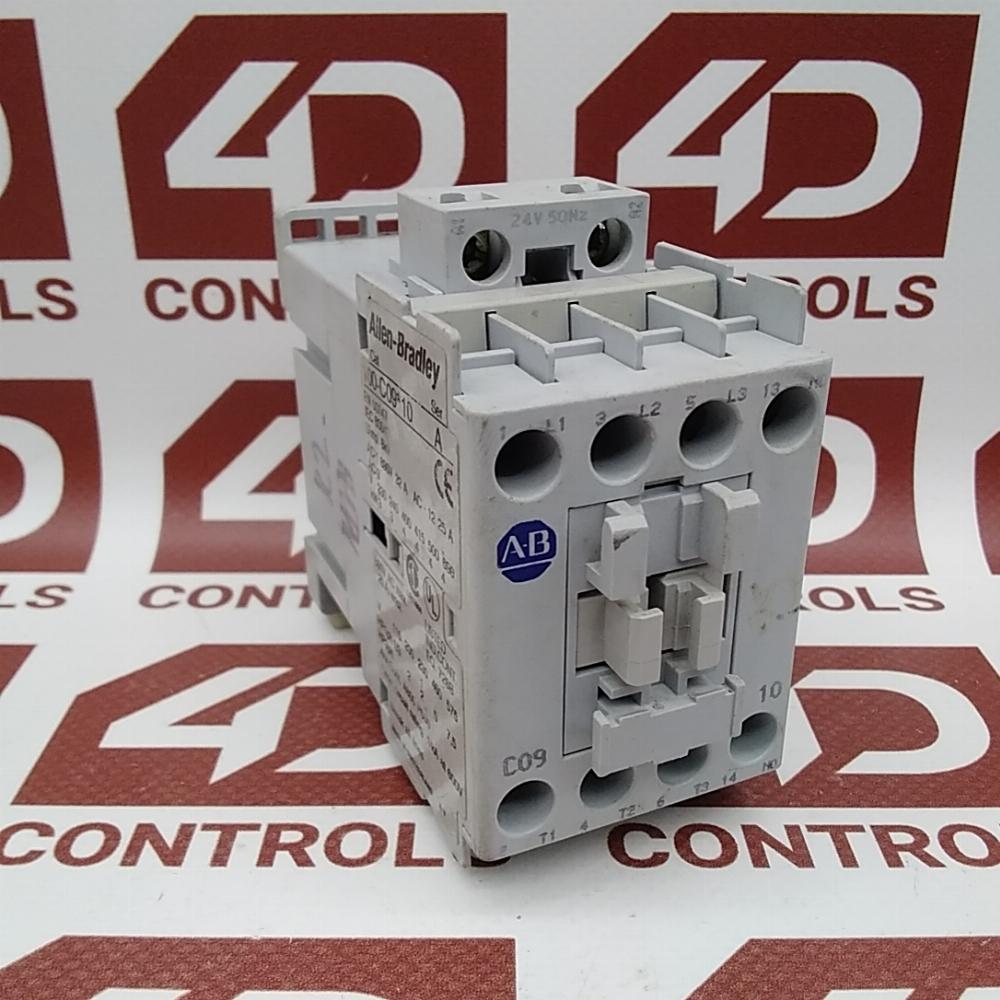 100-C09J10 | Allen Bradley | Contactor, 9A, 3 Pole, 1 N.O.