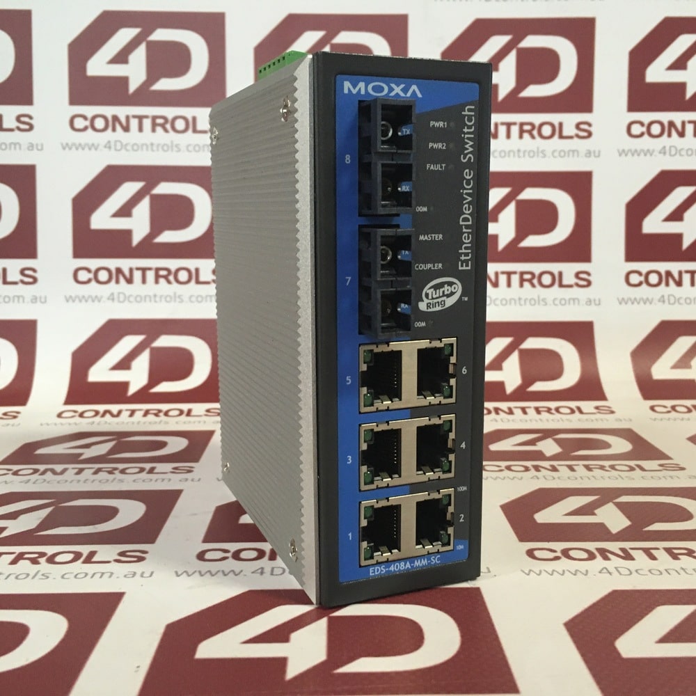 EDS-408A-MM-SC | Moxa | Entry Level Managed Ethernet Switch