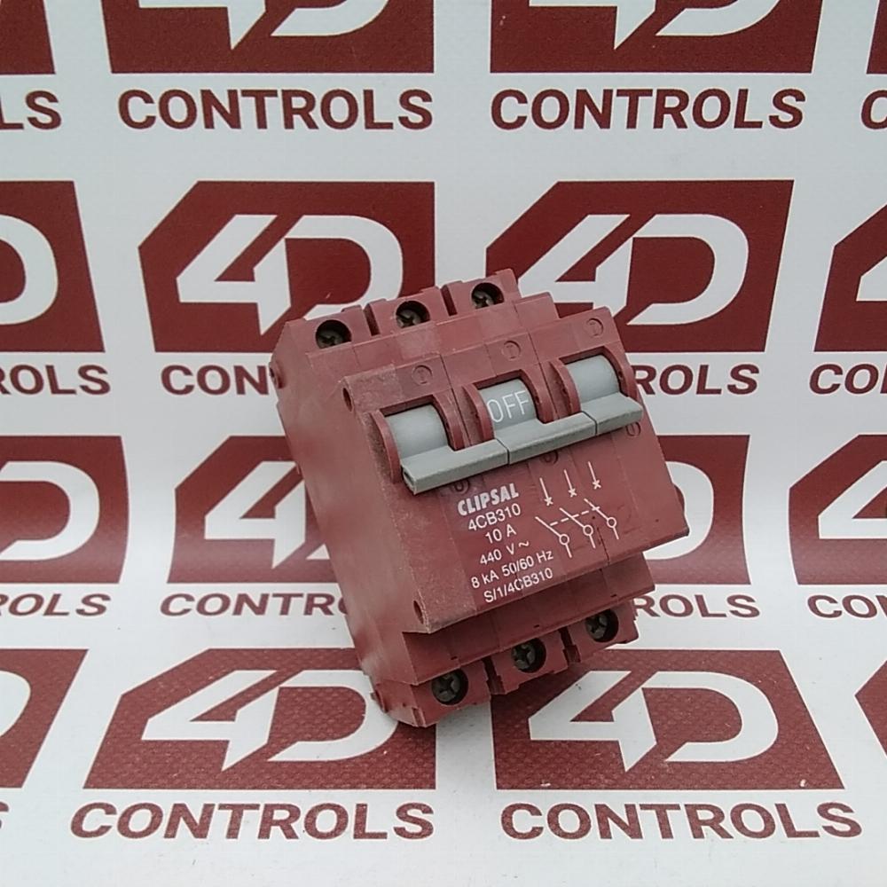 4CB310 | Clipsal | Miniature Circuit Breaker, 3 Pole, 10A