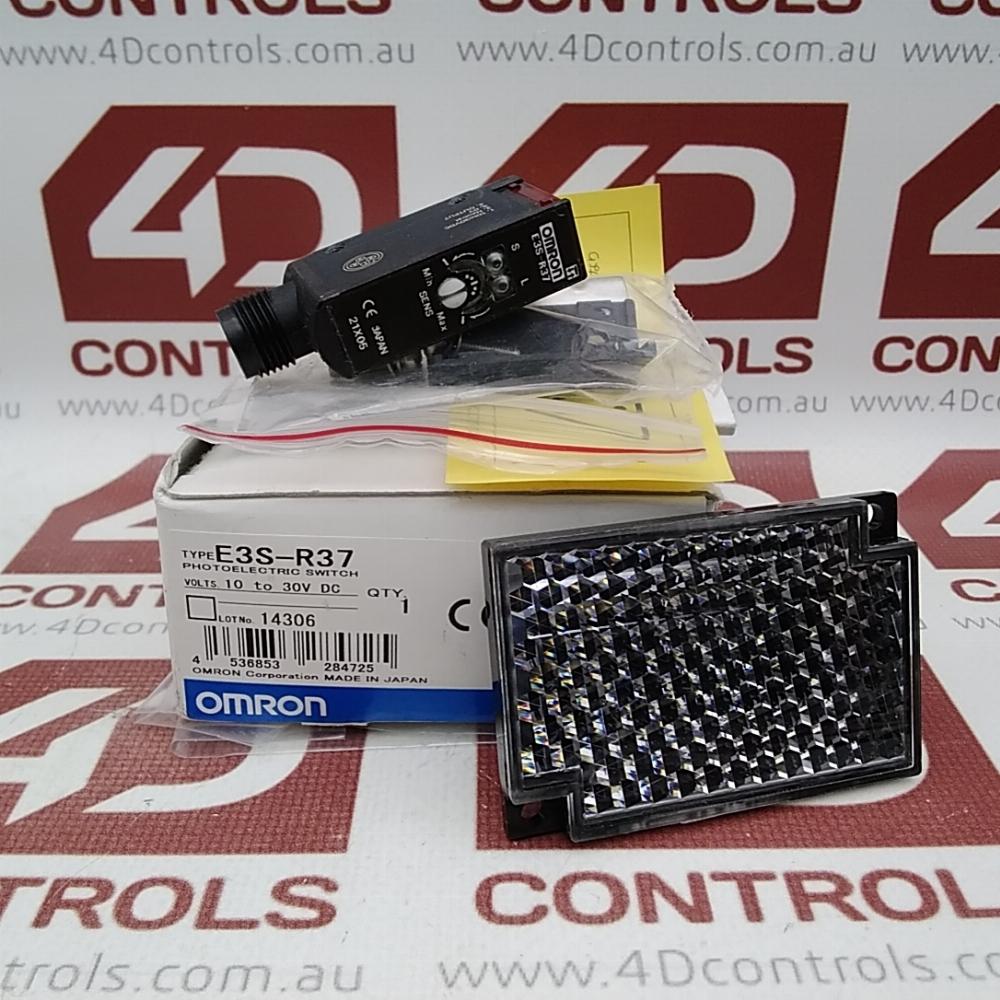 E3S-R37 | Omron | Photoelectric Sensor, 100-300mm Range