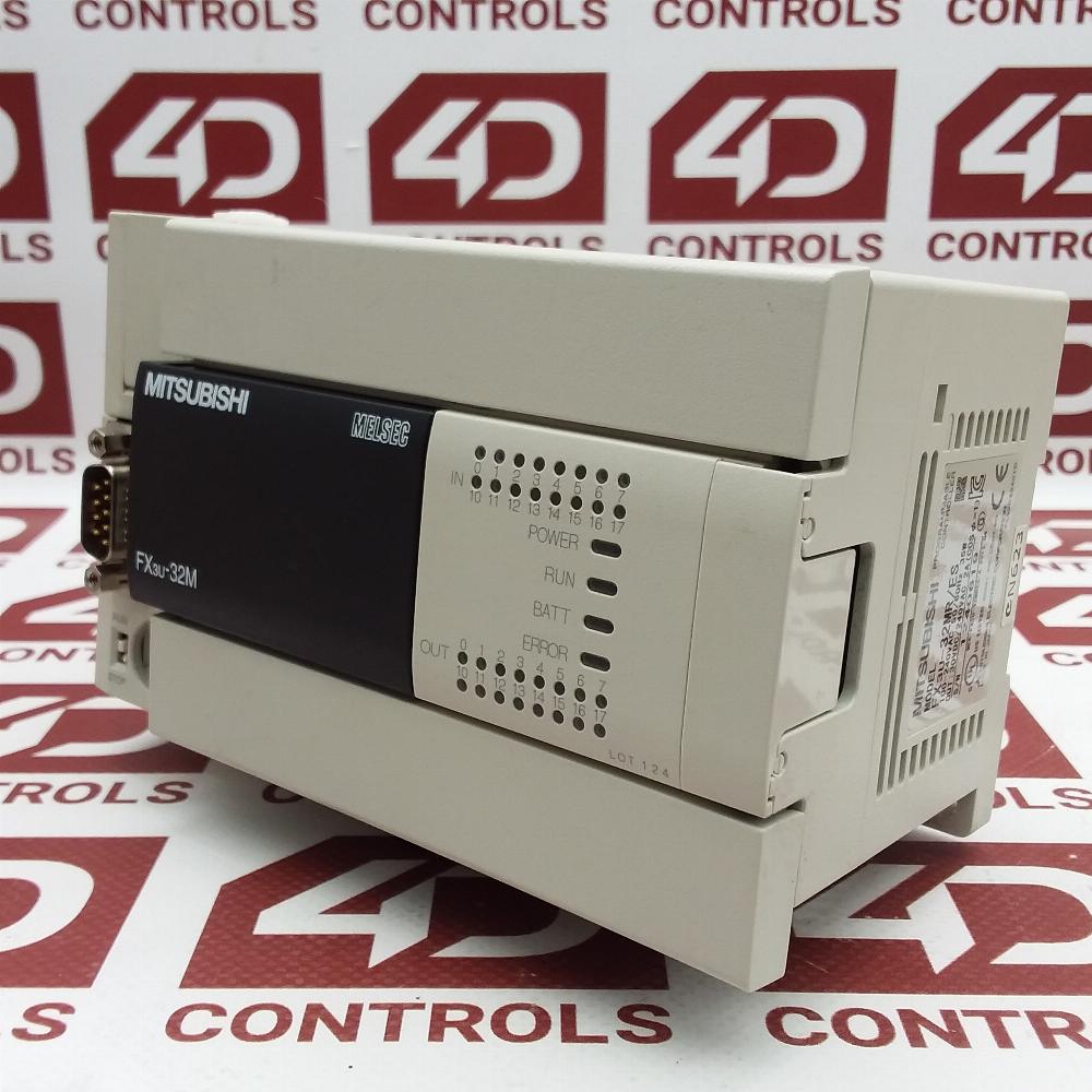 FX3U-32MR/ES | Mitsubishi | CPU Unit, 100-240VAC, 64Ksteps