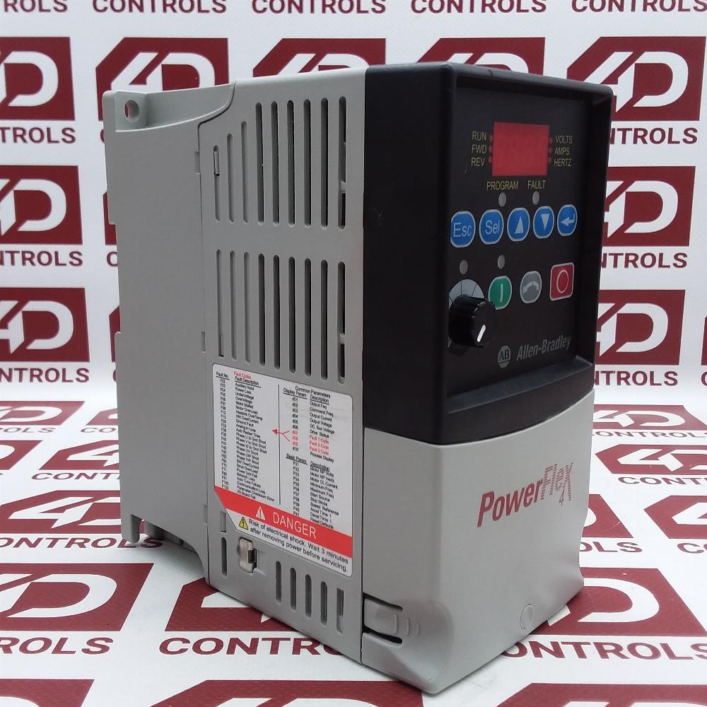 22A-A2P3N114 | Allen Bradley | Powerflex 4, AC Drive, 2.3A