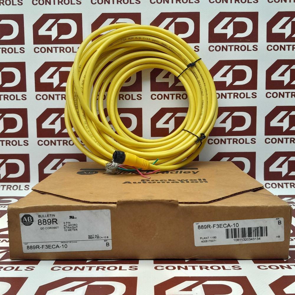 889R-F3ECA-10 | Allen Bradley | Cordset AC Micro, Female