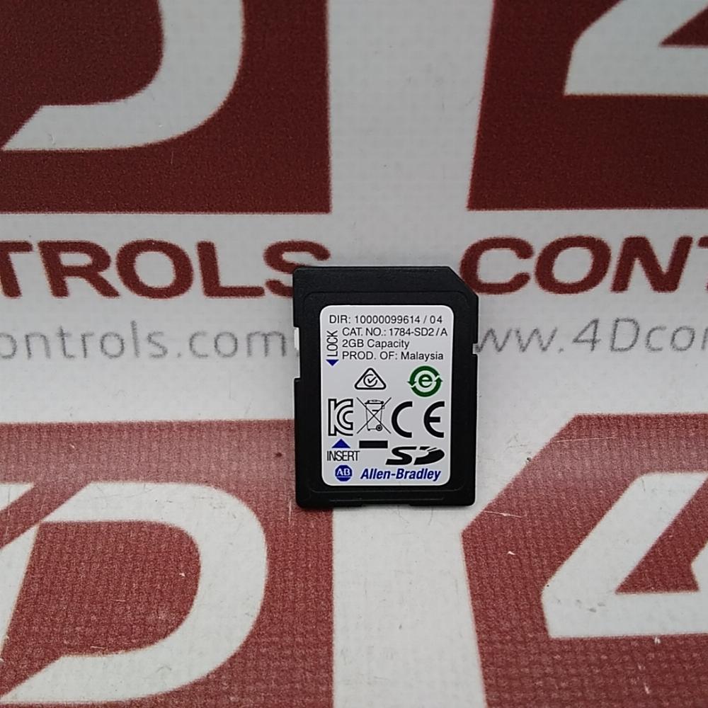 1784-SD2 | Allen Bradley | Memory Card, Secure Digital, 2 GB