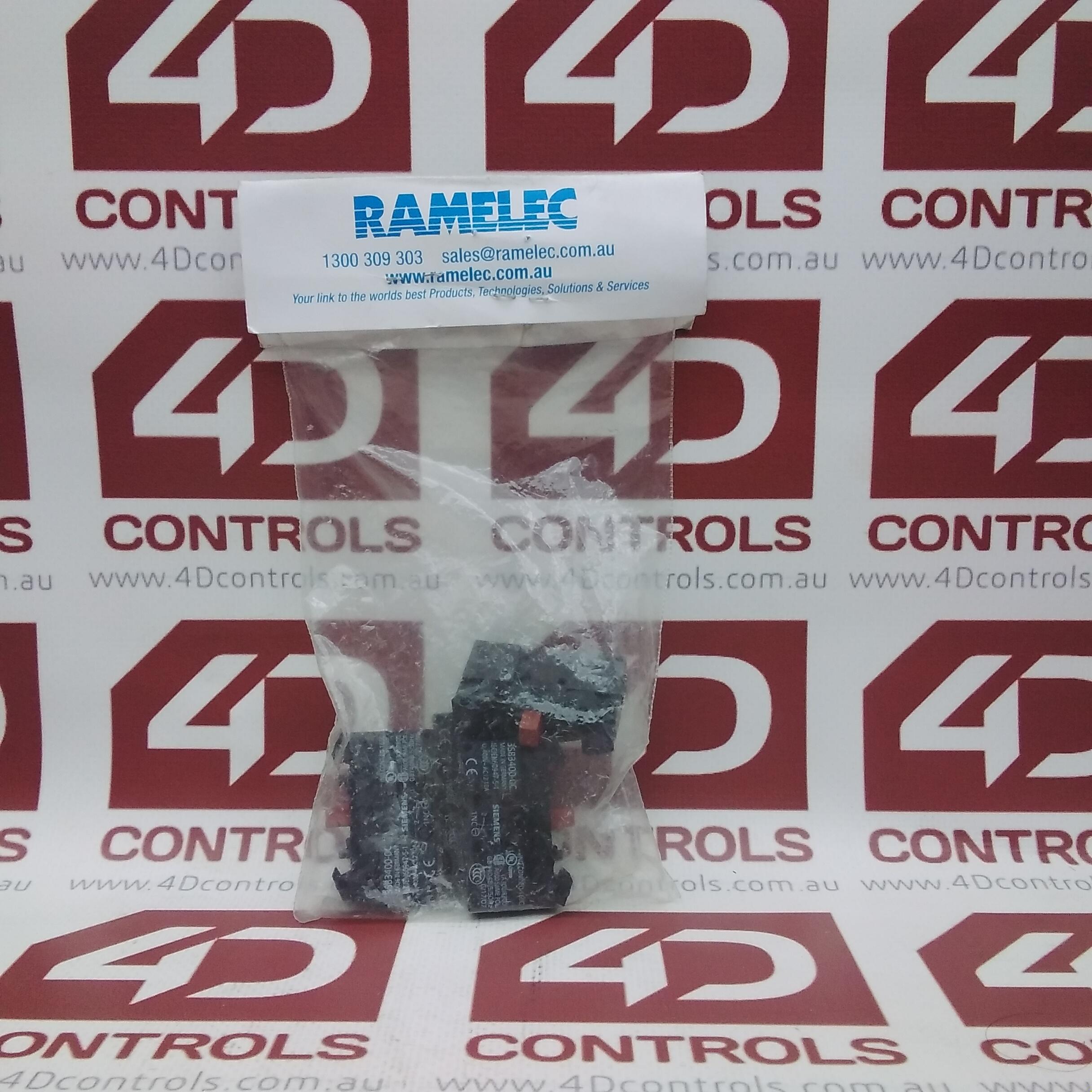 3SB3400-0C | Siemens | Contact Block, 10A, SPST, 1 N.C.
