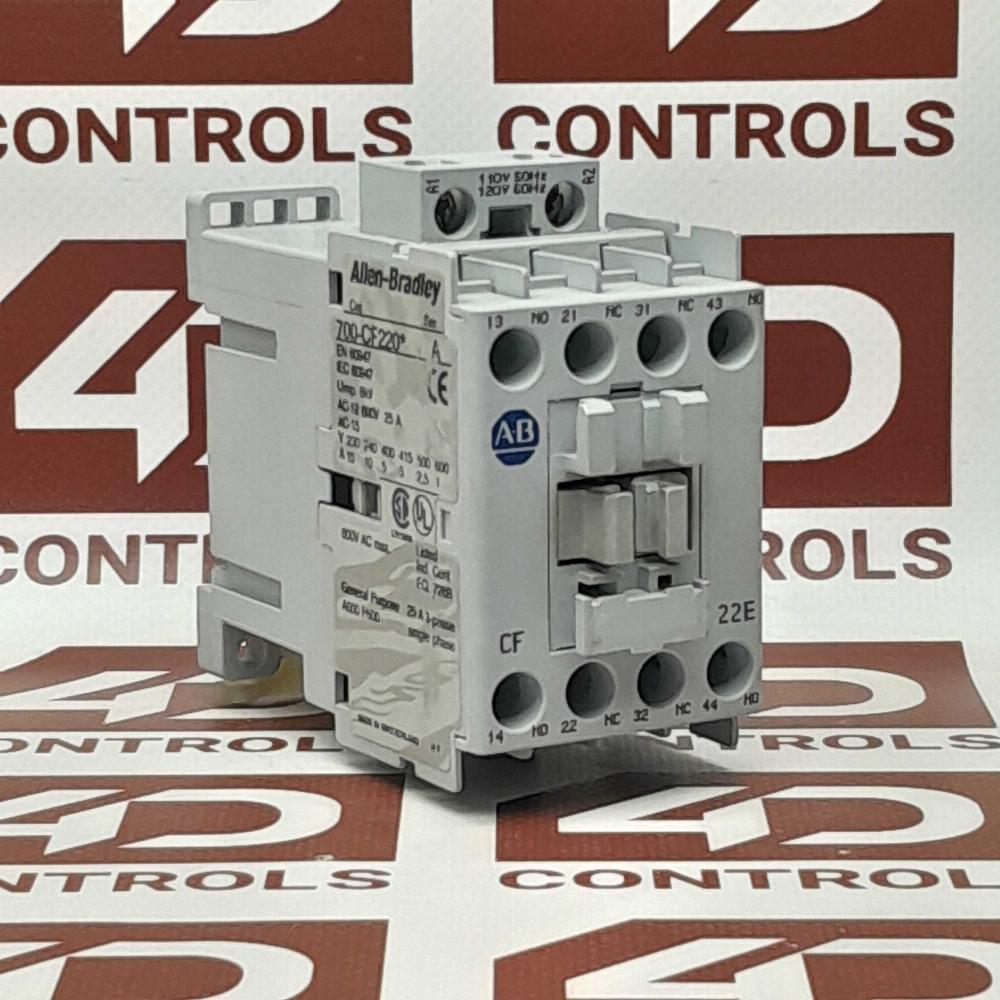 700-CF220KJ | Allen Bradley | Control Relay 24VAC 2xNO/NC