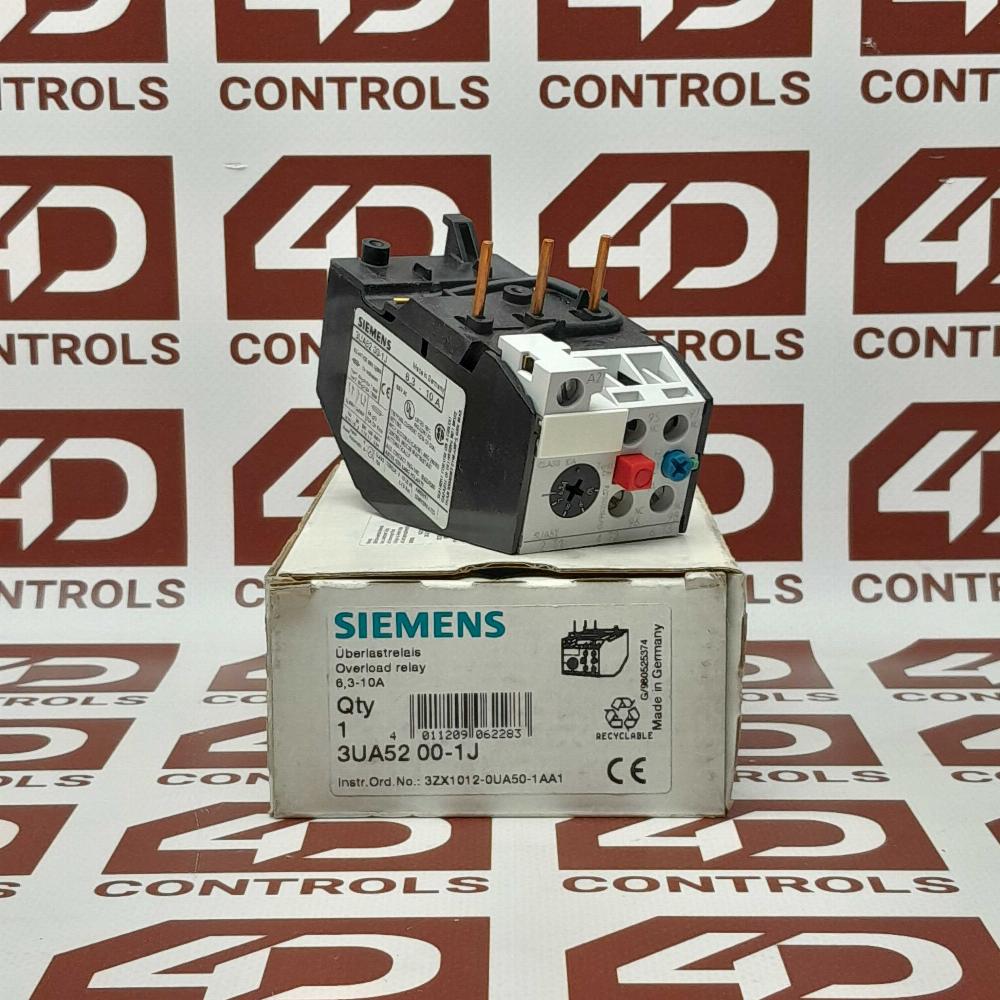 3UA5200-1J | Siemens | 3UA5, Overload Relay, 6.3-10A