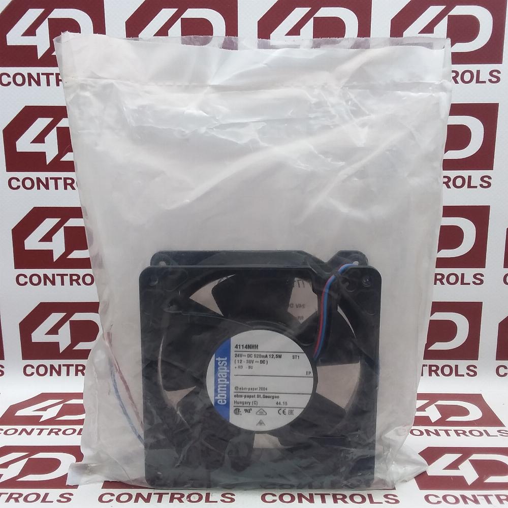 4114NHH | Ebm papst | DC Axial Fan, Compact, 24VDC