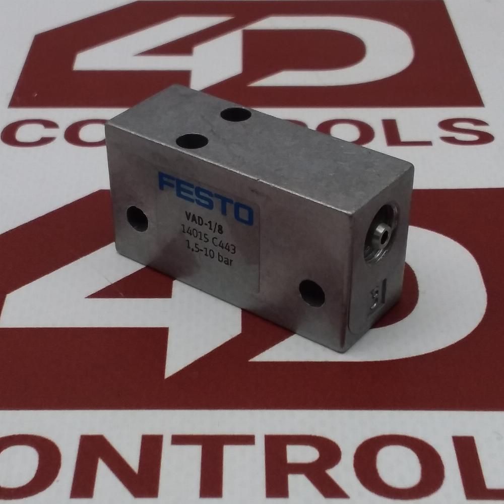 VAD-1/8 | Festo | (14015), Pneumatic Valve, 1.5 to 10 Bar