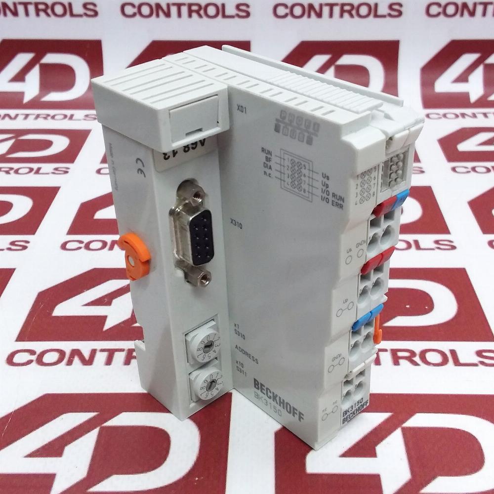BK3150 | Beckhoff | Profibus DP Compact Bus Coupler, 24VDC, 70mA