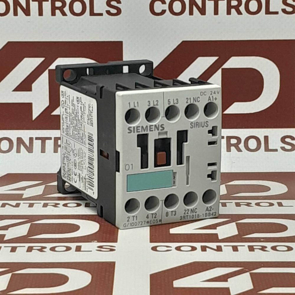 3RT1015-1BB42 | Siemens | Contactor, 16A, 600VAC, 24VDC Coil