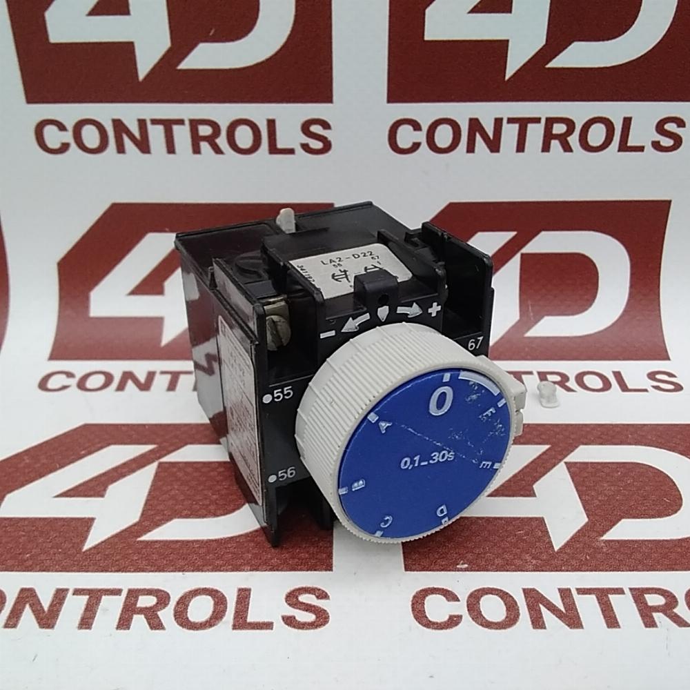 LA2-D22 | Telemecanique | Time Delay Relay, 0.1/30 Sec
