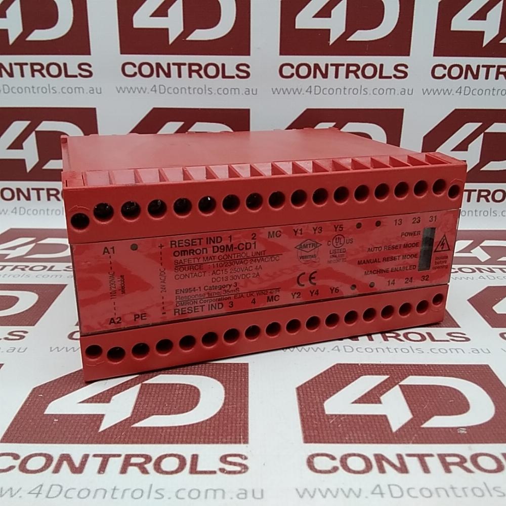 D9M-CD1 | Omron | Control Unit, Safety Mat, Reset Indicator