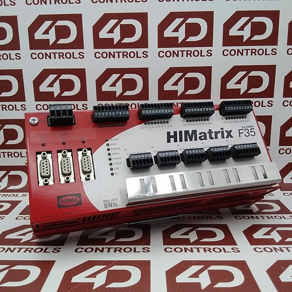 F35-02 | HIMA | Controller, HIMatrix, 24VDC/9A, IP20