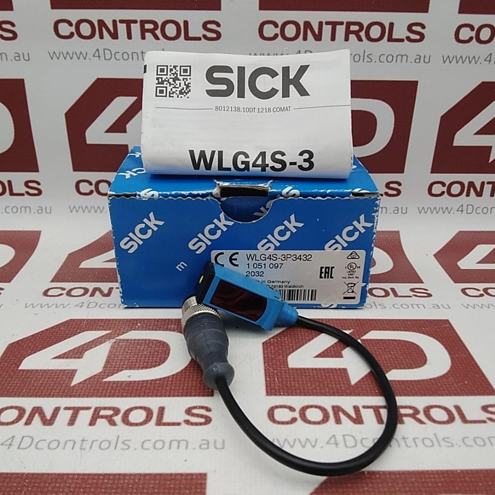 WLG4S-3P3432 | Sick | (1051097), Retro-Reflective Sensor