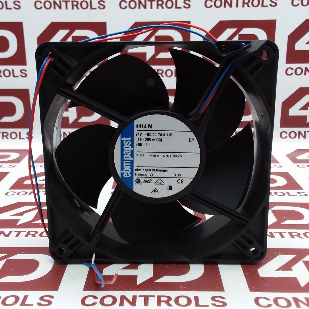 4414 M | Ebm papst | DC Axial Fan, Compact, 24VDC, 4W