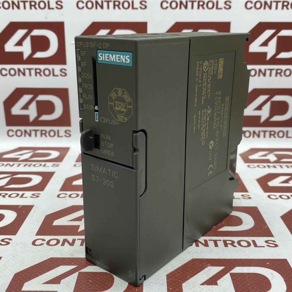 6ES7 315-6FF01-0AB0 | Siemens | Simatic S7-300F Controller