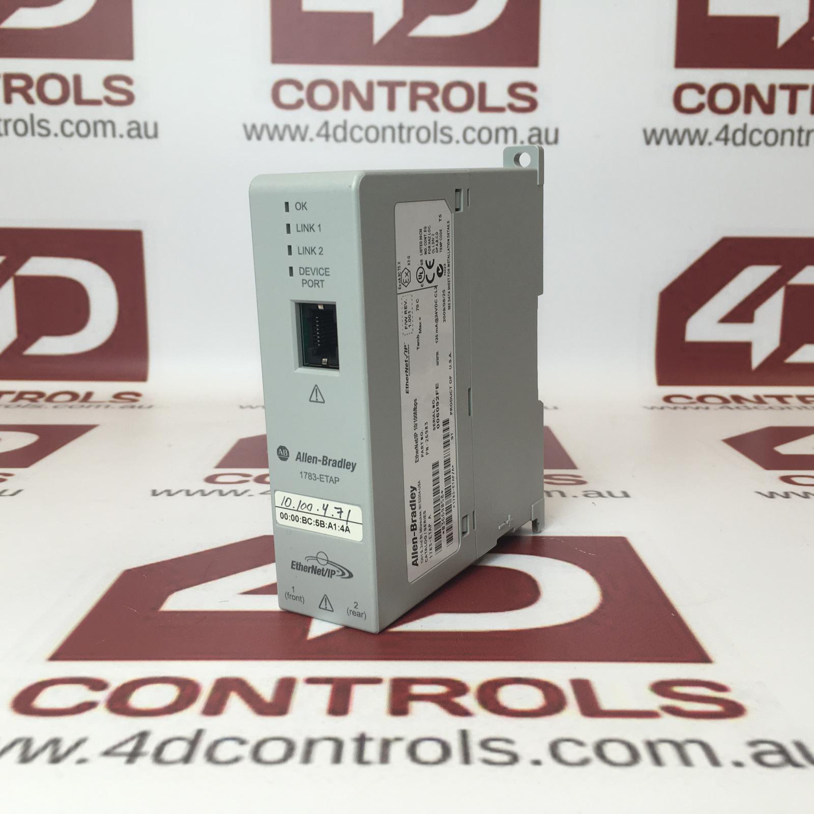 1783-ETAP | Allen Bradley | Ethernet/IP Tap, Embedded Switch