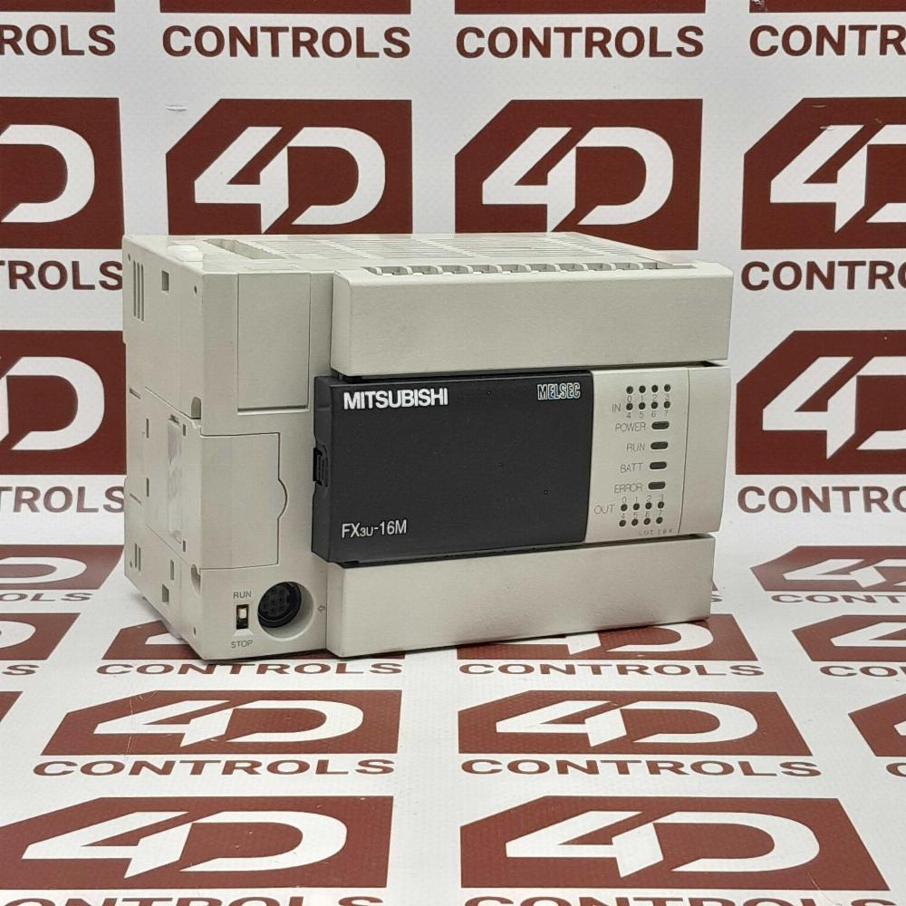 FX3U-16MR/ES | Mitsubishi | Logic Module, FX3U Series, AC Base