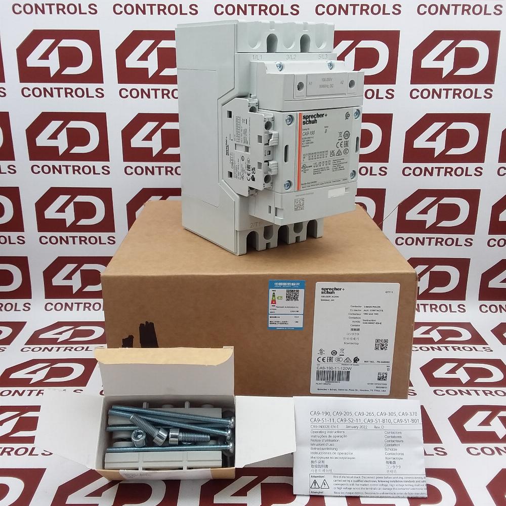 CA9-190-11-120W | Sprecher + Schuh | Contactor, 3 Pole